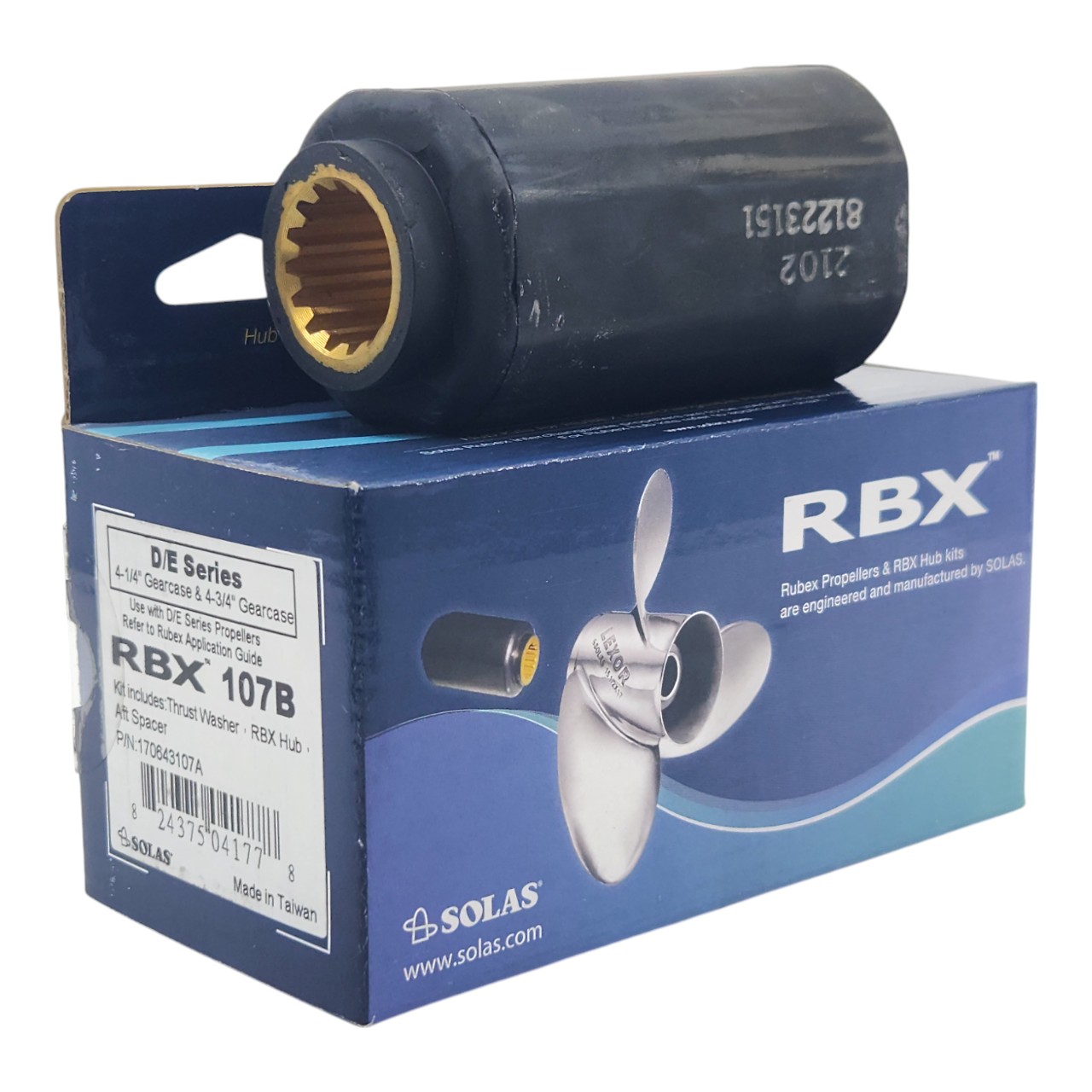 RBX-102 Honda 75-90HP Rubex Propeller Hub Kit