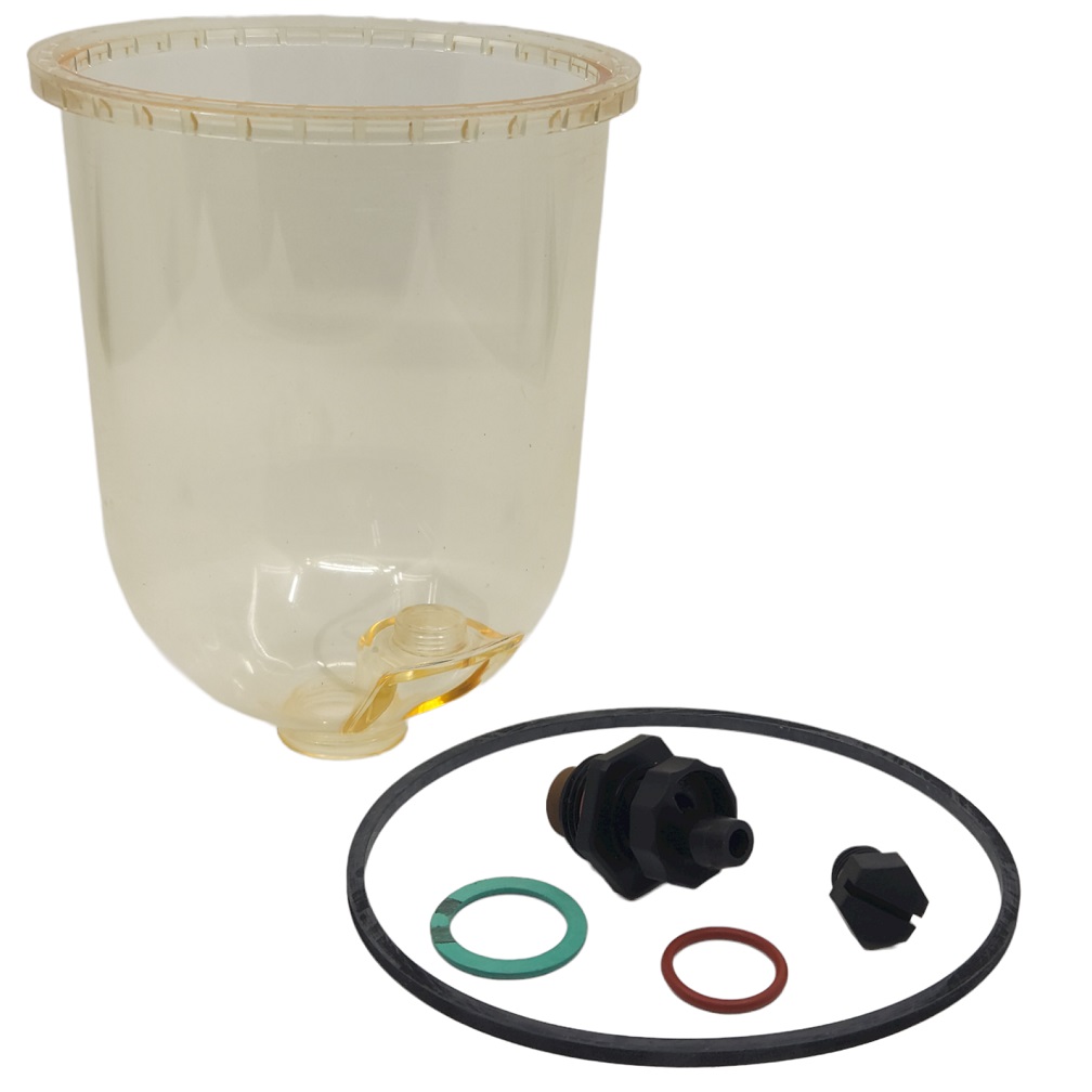 Genuine Racor 900 / 1000 Series Clear Bowl Kit RK11-1606-1 - Boaters World