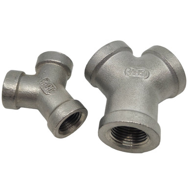 Stainless Steel 316 Threaded Y Fittings - Boaters World