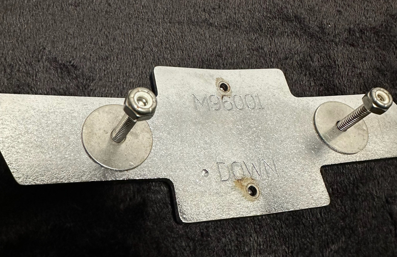 Hand Engraved Chrome Plated Chevy Bowtie 1988-1993