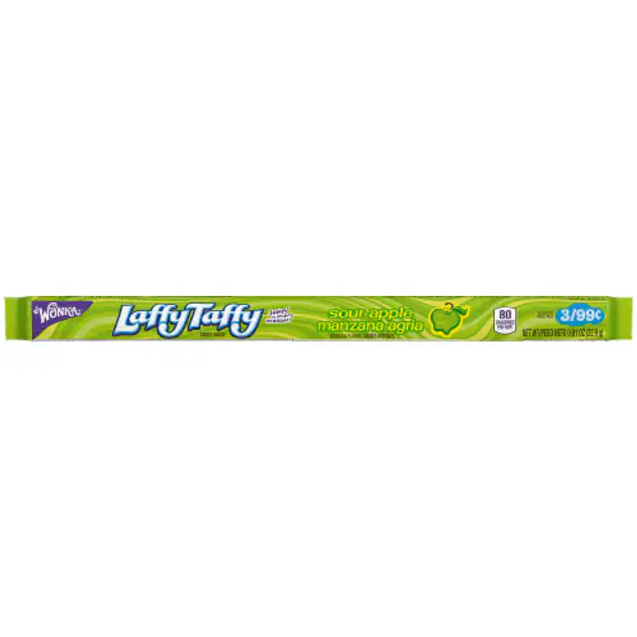 Laffy Taffy Candy Bar 22g Sour Apple Usa Candy Factory