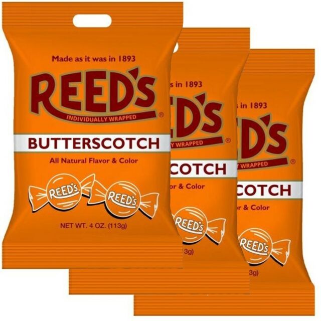 Reeds Butterscotch Candy Individually Wrapped 113g