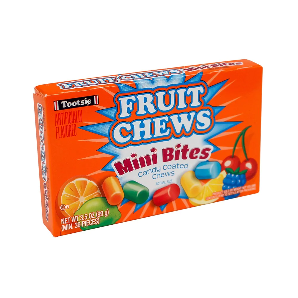 Tootsie Fruit Chews Mini Bites Box 99g Usa Candy Factory
