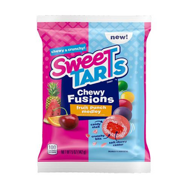 Sweet Tarts Chewy Fusions Fruit Punch Medley 142g - USA Candy Factory