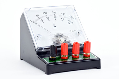 Ammeter, DC, Triple Range 0-50 mA; 0-500 mA; 0-5 A | SCIEDCO Canada