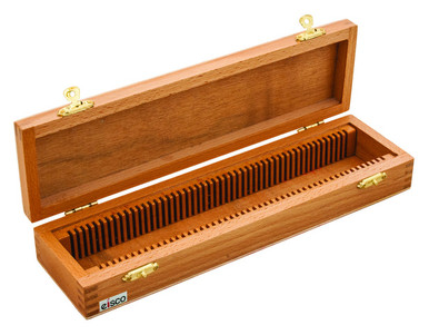 Slide Box, Wooden, for 50 Geological Slides | SCIEDCO Canada