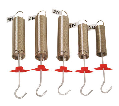 Springs, Helical, Extension, with Hook and Position Indicator, Set of 5 ...