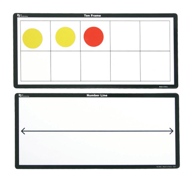 Ten Frame Number Line, Set of 30 | SCIEDCO®