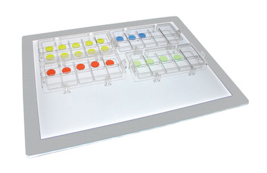 Transparent Deluxe 10 Frame Trays with Counters, Set of 4 | SCIEDCO Canada