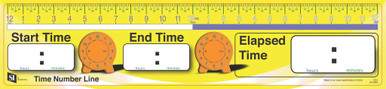 Time Number Line, Pack of 10 | SCIEDCO Canada