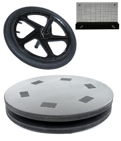 Rotating Platform Set, Includes Bicycle Wheel Gyroscope and Liquid ...