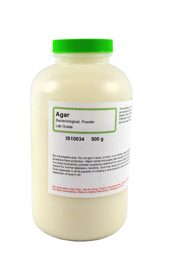 Agar-Agar, Bacteriological, Powder, Lab Grade, 500 g | SCIEDCO Canada