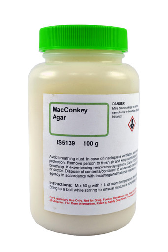 MacConkey Agar Powder, 100 g | SCIEDCO Canada