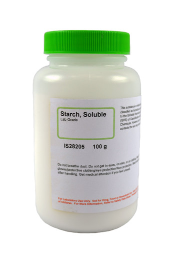 Starch Soluble, Lab Grade, 100 g | SCIEDCO Canada