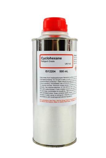 Cyclohexane, Reagent Grade, 500 ml | SCIEDCO Canada