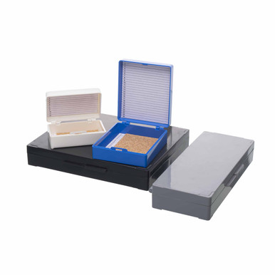 Microscope Slide Boxes, Plastic | SCIEDCO Canada