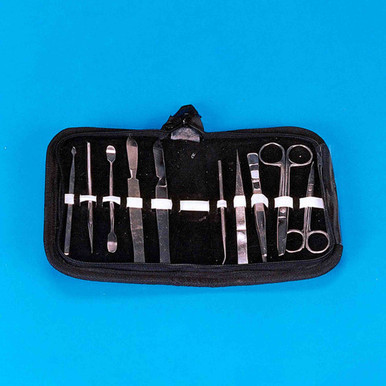 Dissecting Set, 10 Instruments, in Folding Pouch | SCIEDCO®