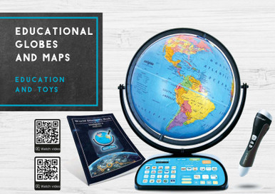 Educational Globes and Maps, Replogle™ | SCIEDCO®