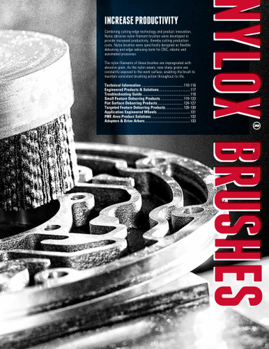 Nylox® Brushes, Weiler® | SCIEDCO Canada