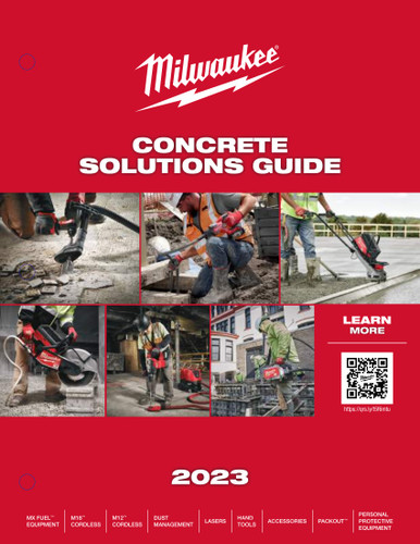 Concrete Solutions Catalog, MILWAUKEE® | SCIEDCO Canada
