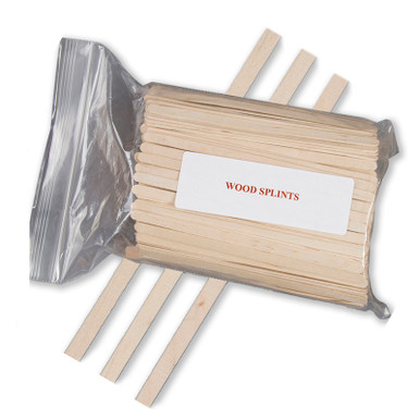 Wood Splints | SCIEDCO Canada