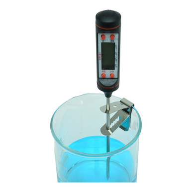 Thermometer Holder Clip, Stainless Steel, Multi-Probe | SCIEDCO®