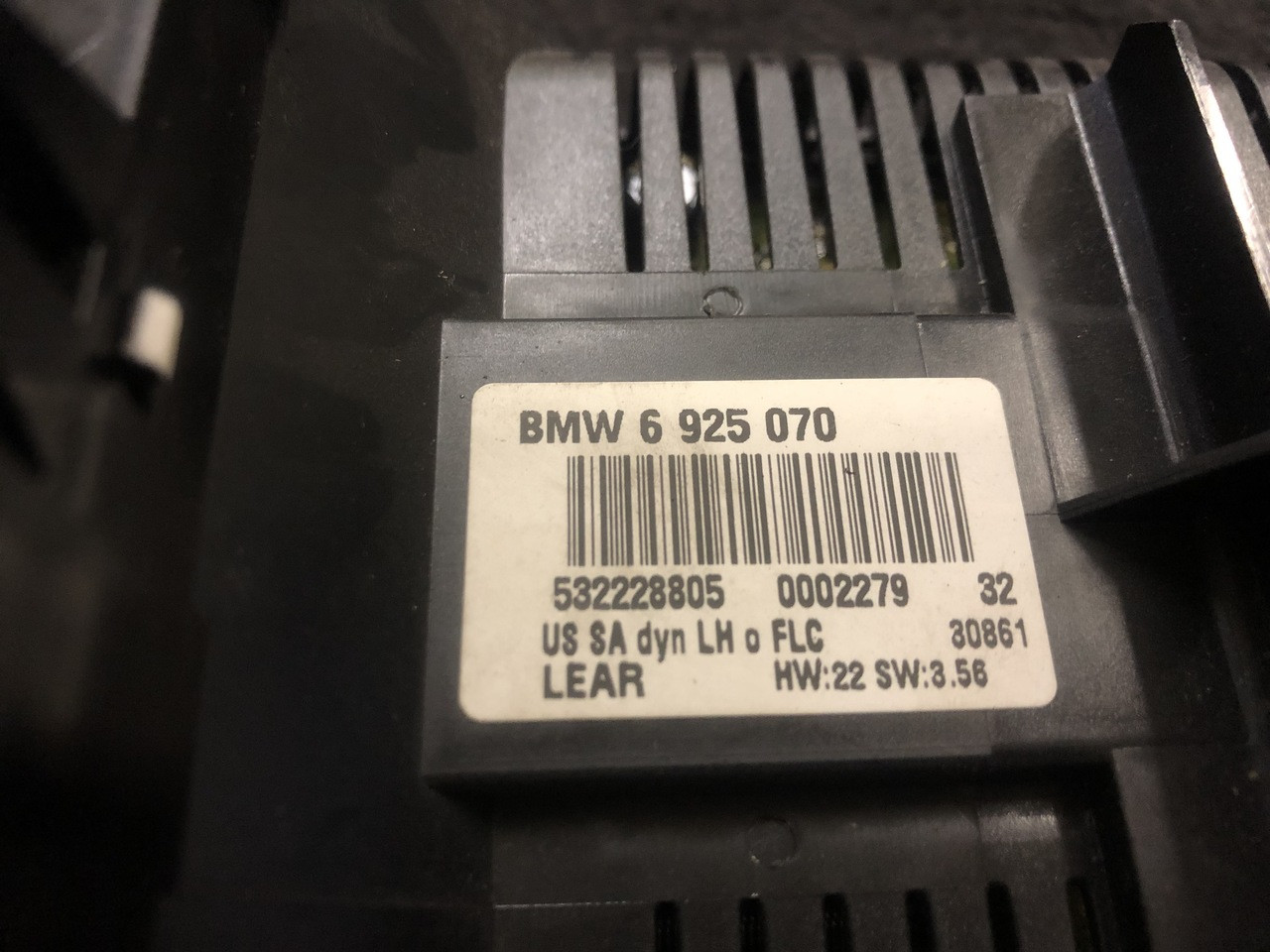 BMW E46 Light Control Module/Switch 6925070 - recycleBMWs