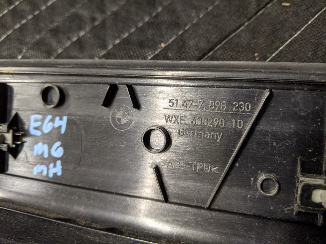 BMW E63/E64 51477898230 | recycleBMWs.com | Used BMW Parts