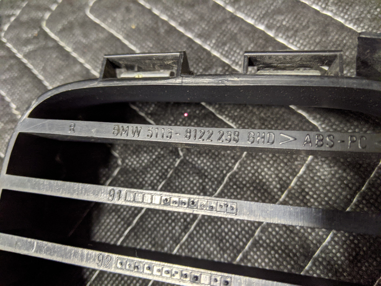 BMW E36 51138122238 | recycleBMWs.com | Used BMW Parts