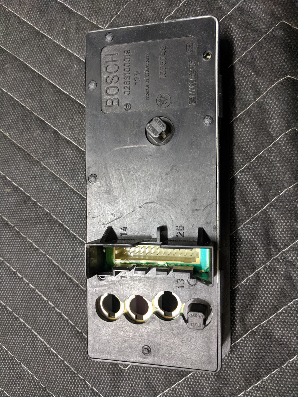 BMW E30 Diagnostic Check Control Display Unit Bosch 1375749