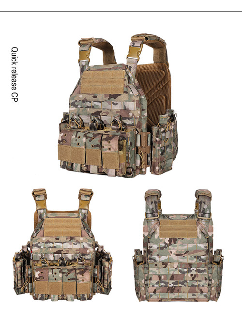 V2 Modular Quick Release Plate Carrier | Multicam | 1000D Material ...