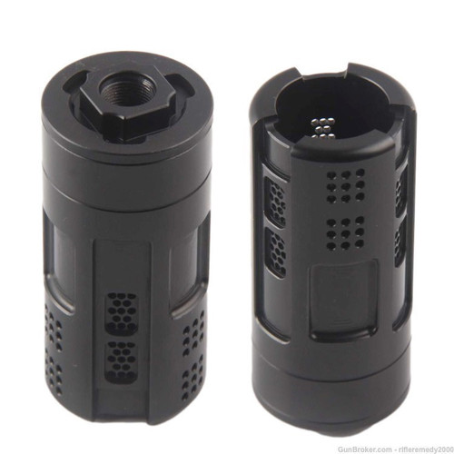 5/8x24 3 Lug AR15 Flash Can Compensator Muzzle Brake AR10 - NSPEC ...