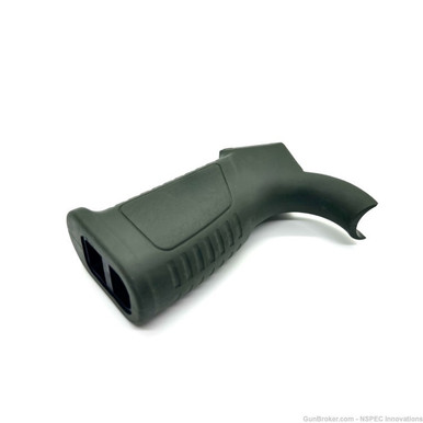 NSPEC | Rubberized Ergonomic | AR15 Pistol Grip & Storage BLK