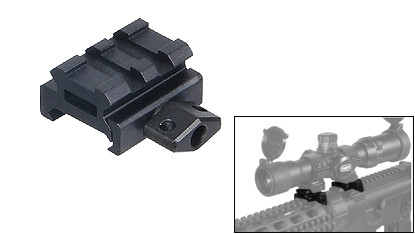 UTG Grade 2 Slot 0.5" Low Profile Riser Mount/Rail - ROCKSTAR Tactical ...