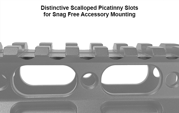 UTG Super Slim 13 Slot 1" Height Picatinny Riser Mount - ROCKSTAR ...
