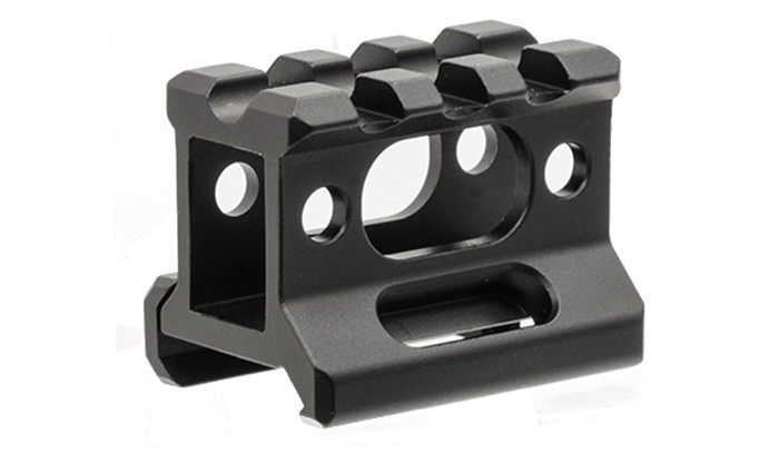 UTG Super Slim 3 Slot 1" Height Picatinny Riser Mount - ROCKSTAR ...