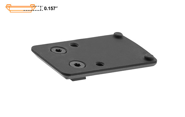 UTG Super Slim RMR Rear Sight Dovetail Mount - Glock - ROCKSTAR ...