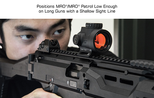 UTG MRO Low Profile Riser Mount (MT-MROXS) | ROCKSTAR Tactical