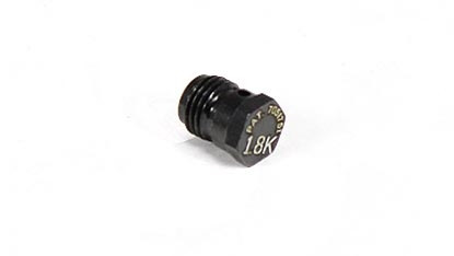 Ninja Paintball Burst Disk - 1800 psi - Blk - ROCKSTAR Tactical Systems
