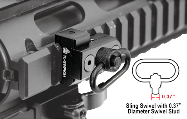 UTG Picatinny/Keymod Compatible Sling Adapter - ROCKSTAR Tactical Systems