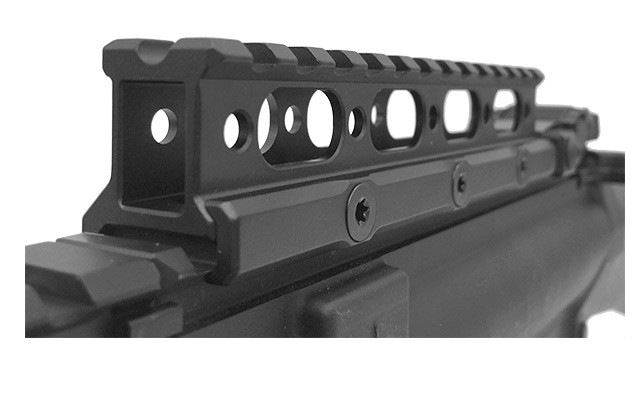 UTG Super Slim 13 Slot 1" Height Picatinny Riser Mount - ROCKSTAR ...