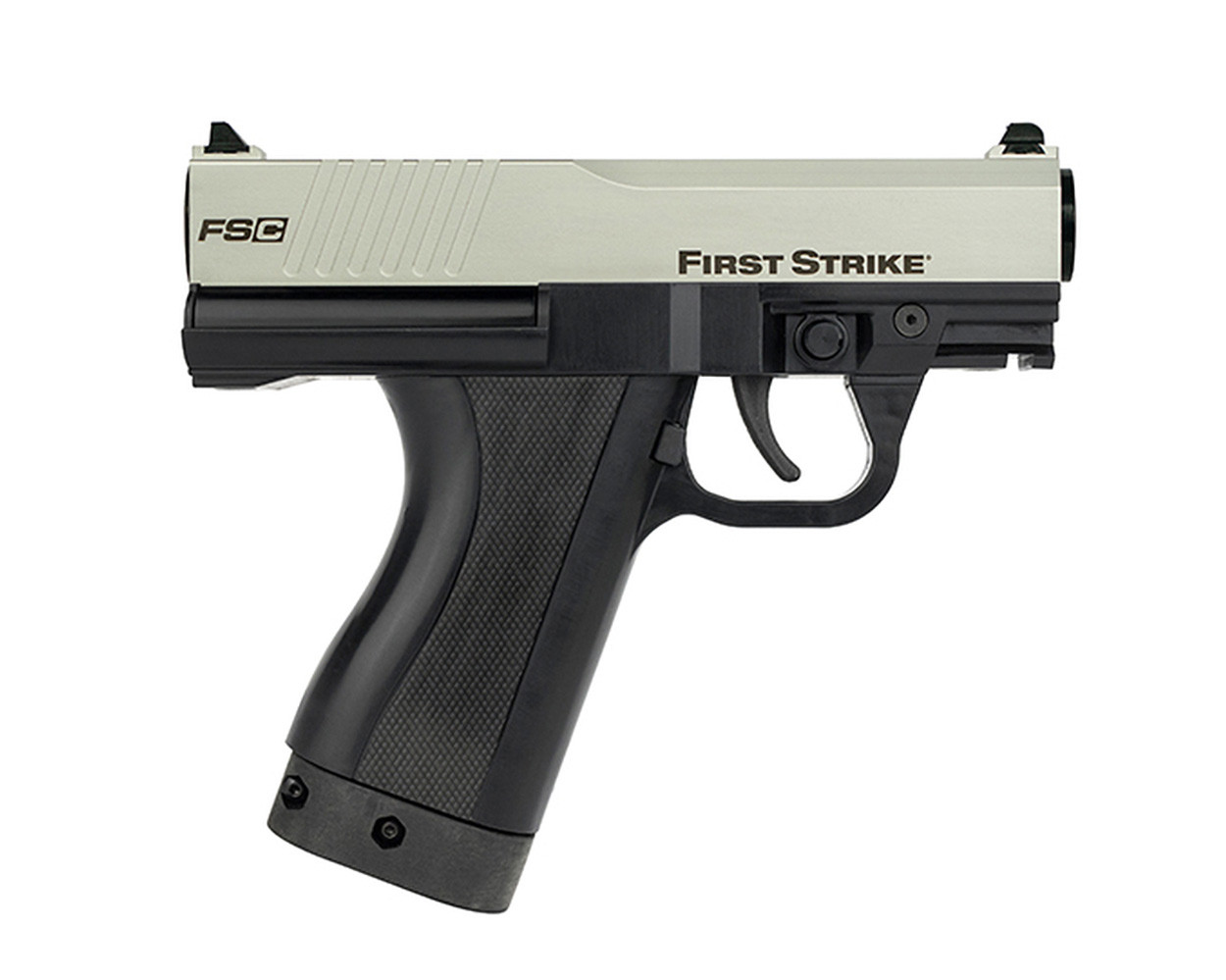 FIRST STRIKE FSC Compact Pistol - Silver/Black | ROCKSTAR Tactical