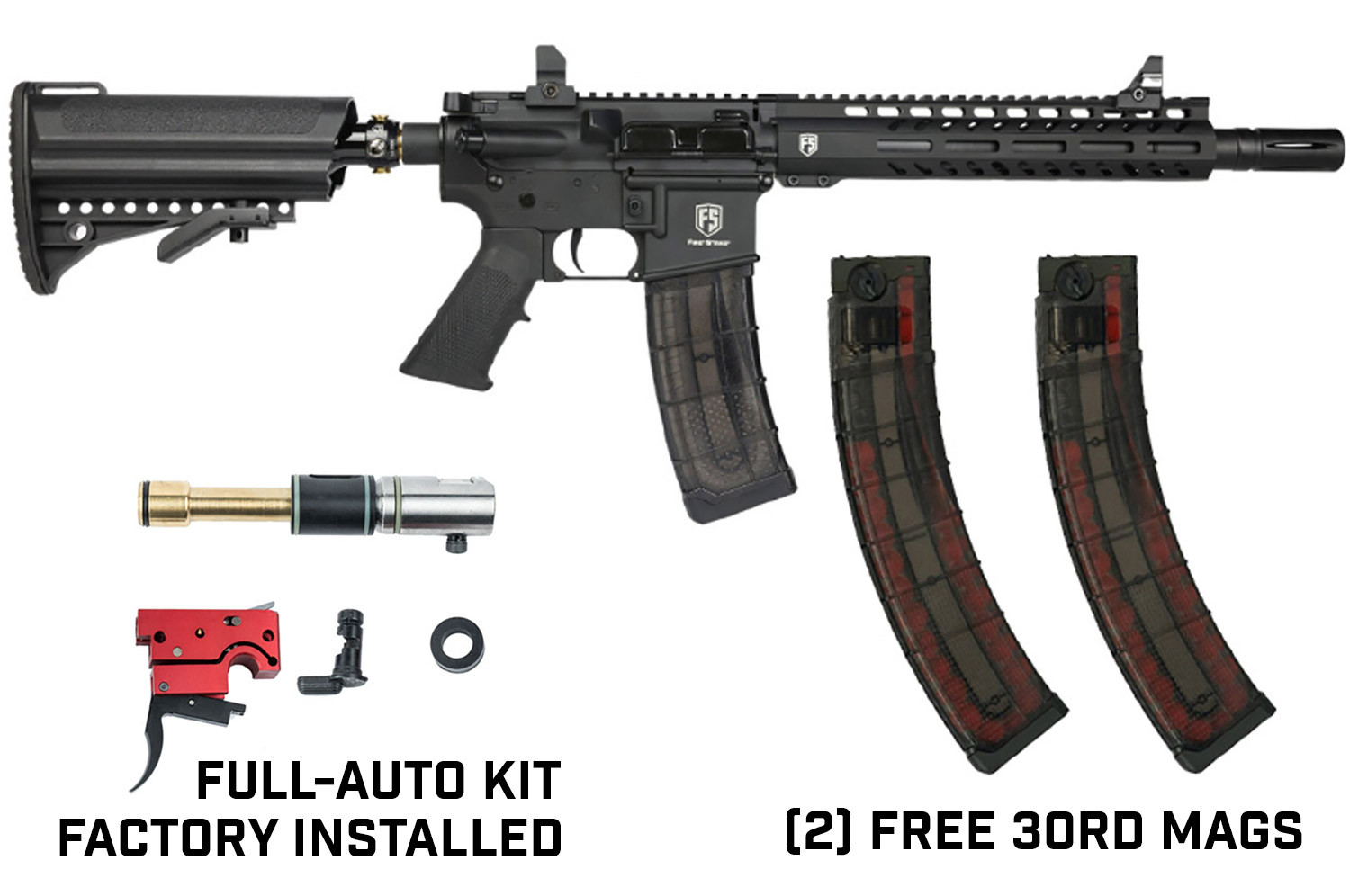FIRST STRIKE T15 Paintball Gun w/ Full Auto Kit | ROCKSTAR Tactical