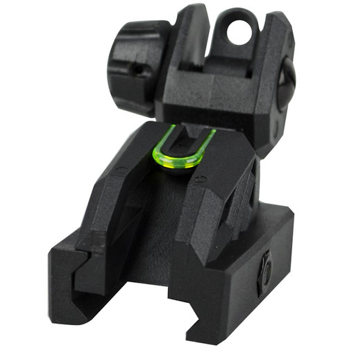 Valken Folding Rear Sight - Black/Neon