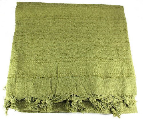 Lightweight Shemagh Tactical Scarf - Solid OD - ROCKSTAR Tactical Systems