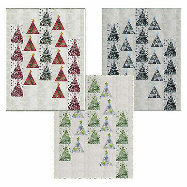 Pattern~Tree Line Designed by Patti Carey features Winterlight fabrics ...