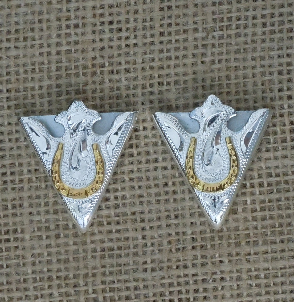 silver collar tips