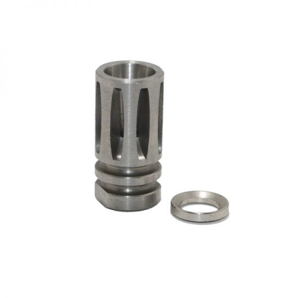 AR-15 Stainless Flash Hider & Crush Washer