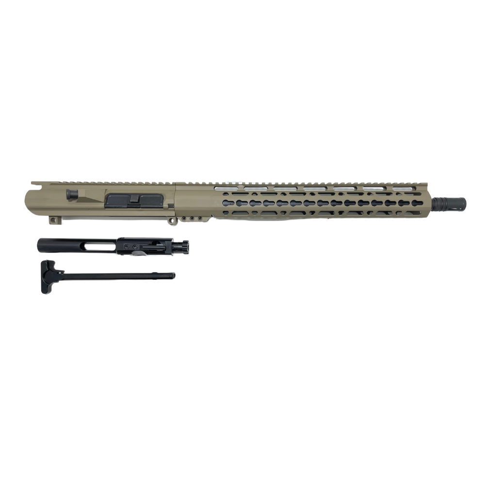 AR-10 .308 Complete Upper 16” Barrel 15” Rail - FDE