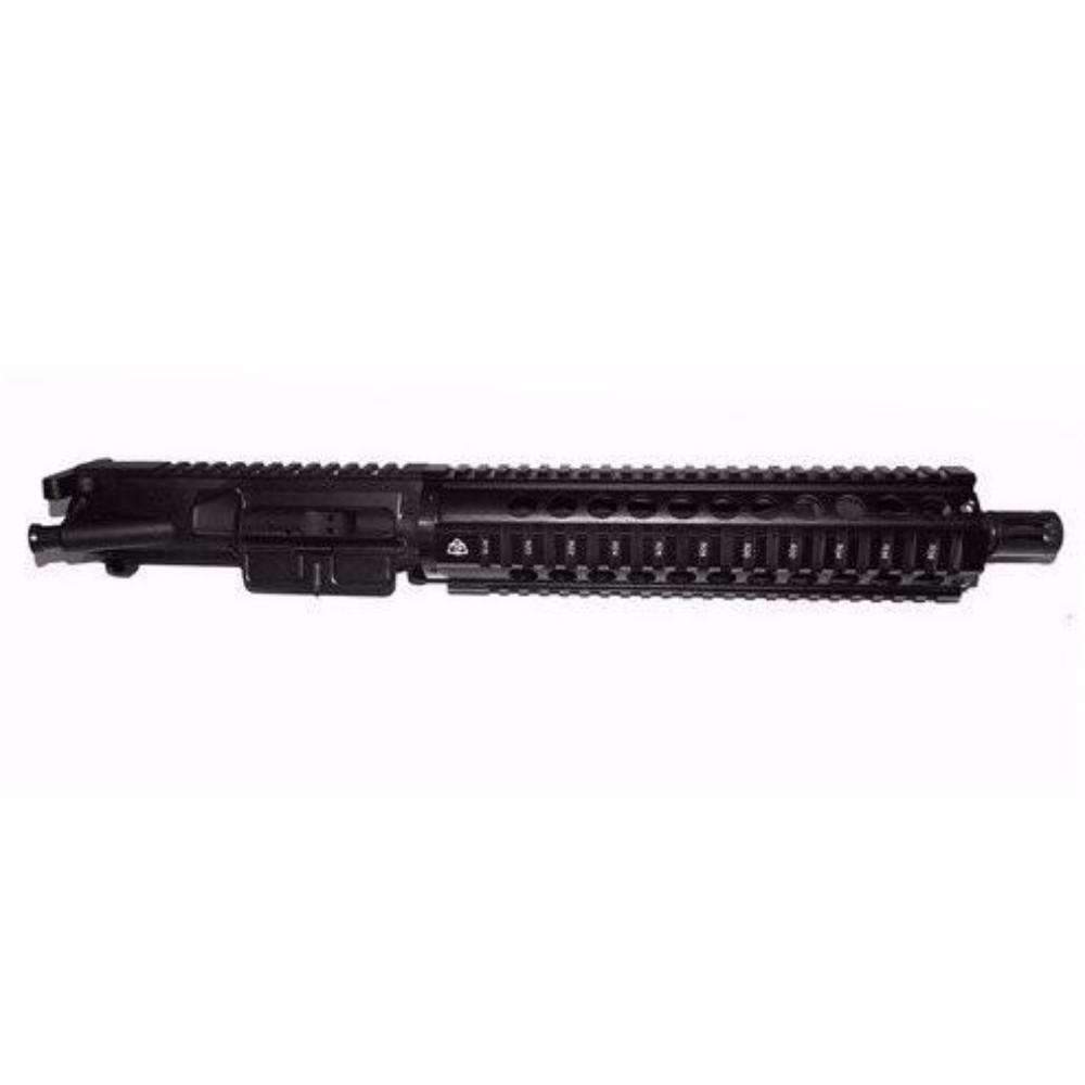 AR-15 Upper Assembly, 10.5" Stainless Barrel, 10" Quad Rail